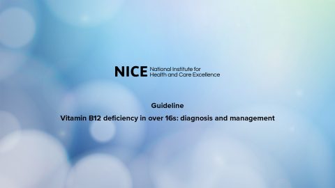 Statement from the PAS on the Publication of the NICE Guidelines